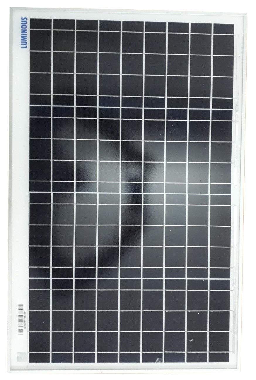 Luminous Solar Panel 40 Watt 12 Volt Poly Crystalline: Amazon.in ...
