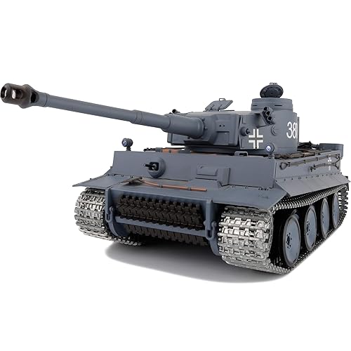 Modified Edition 1/16 2.4ghz Remote Control German Tiger I Gray Color ...