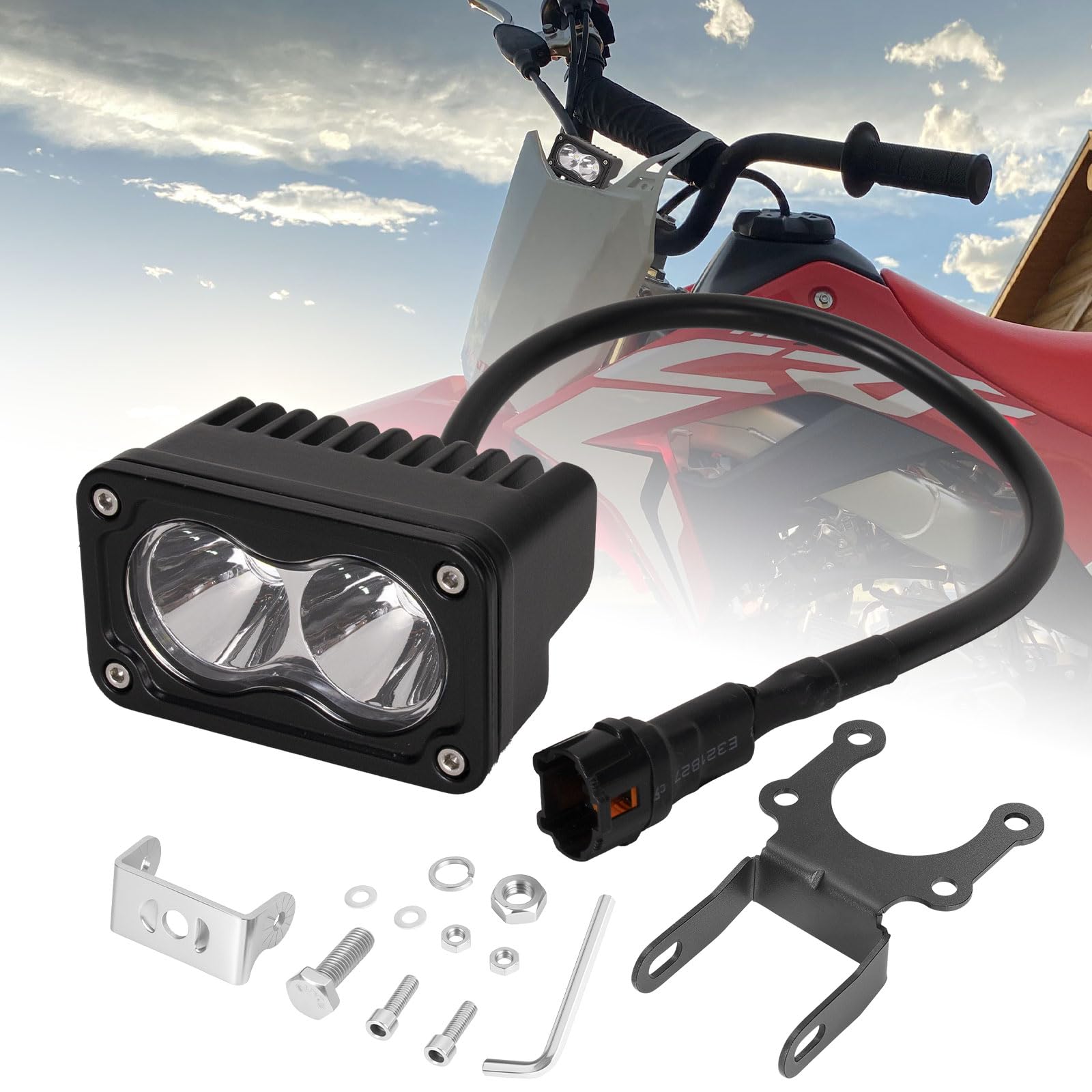 ANGU-OFFROAD 3inch LED Headlight Kit for Talaria Sting R MX4/Sur-Ron ...