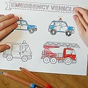 Cars, Trucks, Trains - Coloring Book For Kids: For boys, Ages 4-8, Ages ...