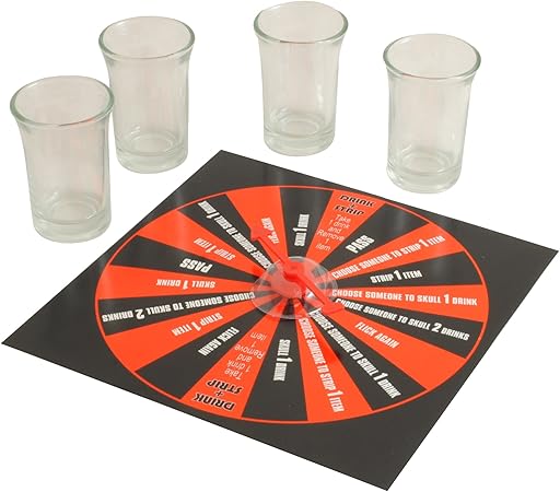 Spin, Sip or Strip Drinking Game: Amazon.co.uk: Toys & Games