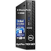 Amazon.com: Dell OptiPlex 7020 MFF Mini Business Desktop Computer, 7000 Micro Form Factor, 14th ...