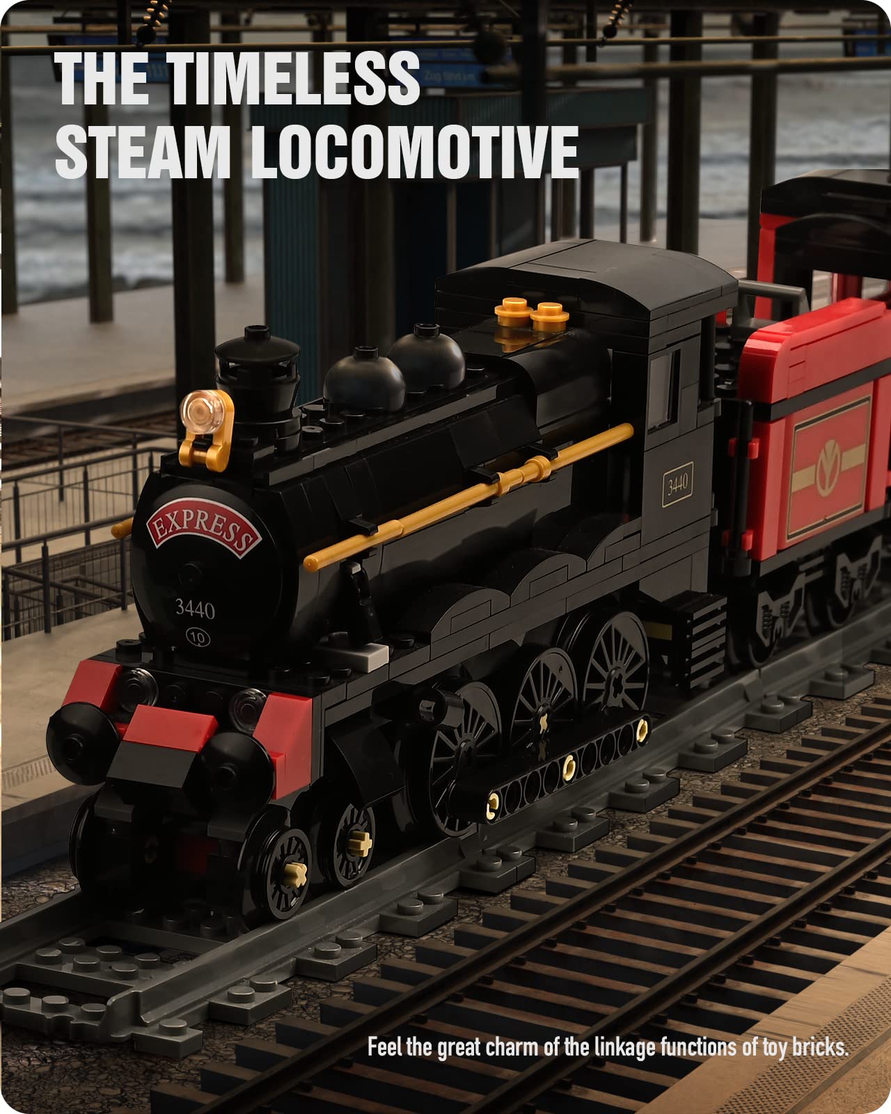 Mua Nifeliz GWR 2900 Class Steam Train Building Kit, Collectible Steam ...