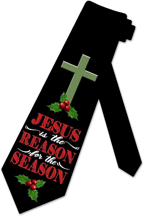 American Flag Pocket Square Nativity Ties Mens Religious Christmas ...