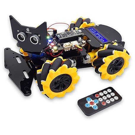 Mua Adeept 4WD Omni-Directional Mecanum Wheels Robotic Car Kit for ...
