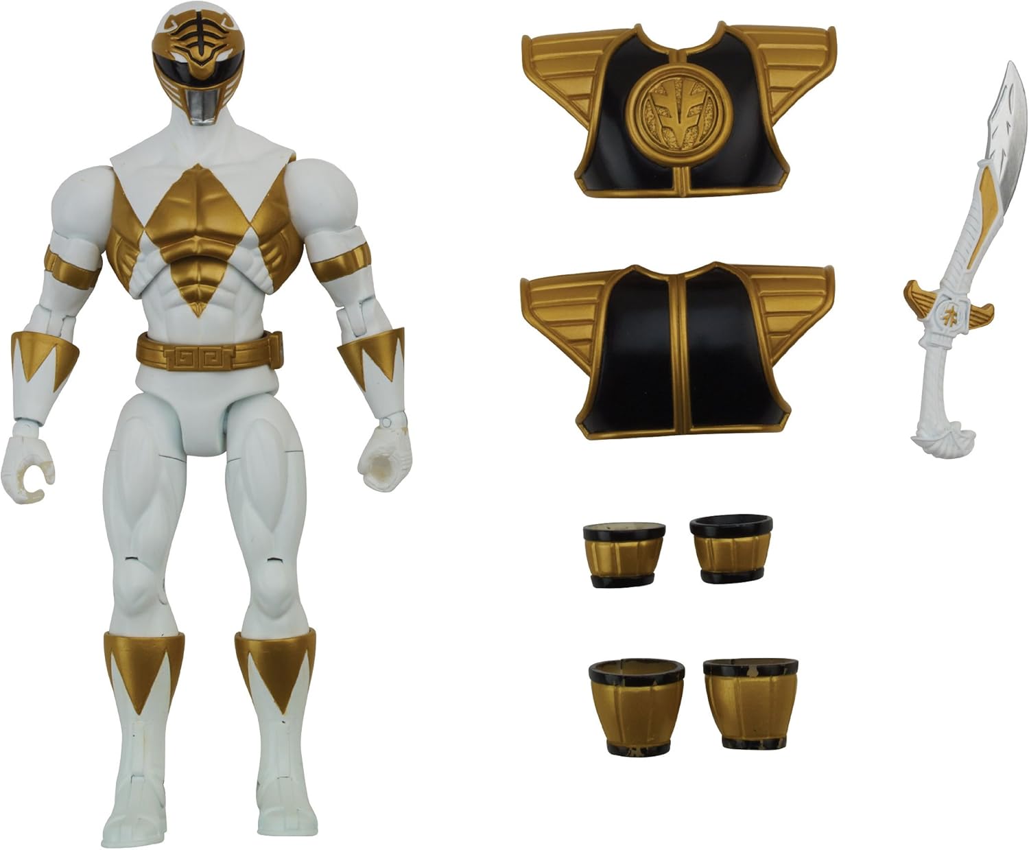 Power Rangers Super Megaforce - Armored Mighty Morphin White Ranger ...