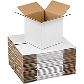Amazon.com: SUNLPH Shipping Boxes 5x5x5 Inches Small Corrugated ...
