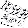 Amazon.com: 120 Pcs Pin Locks Pin Backs Locking Clasp Bulk with Wrench ...