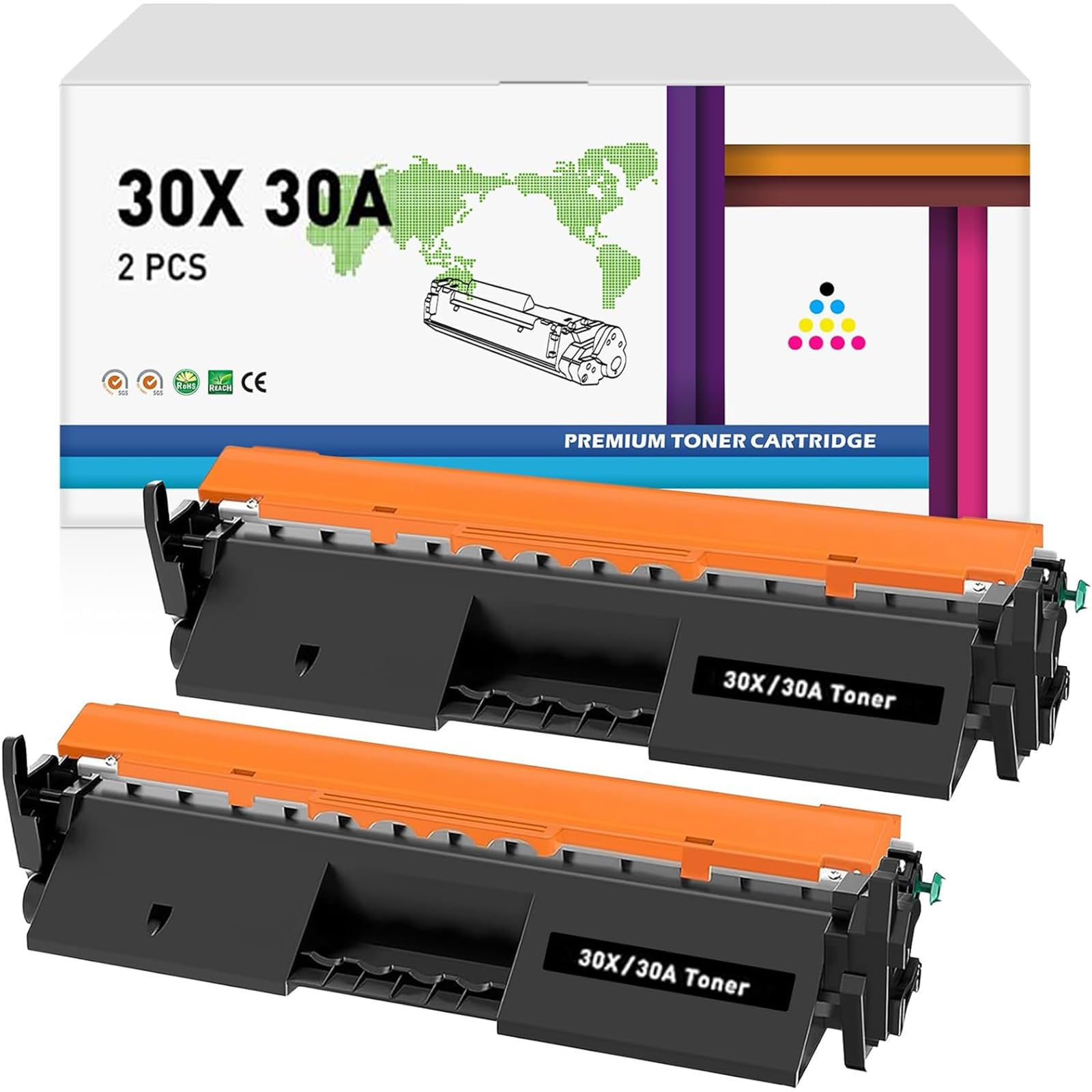 MasaiMara for HP 30X 30A Black High-Yield Toner Cartridge, Works for HP ...