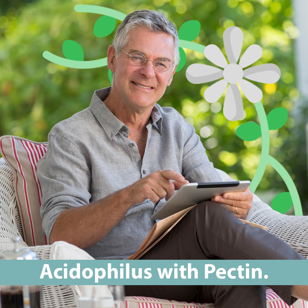 Mua GeriCare Acidophilus with Pectin Probiotic Capsules, Optimizes ...