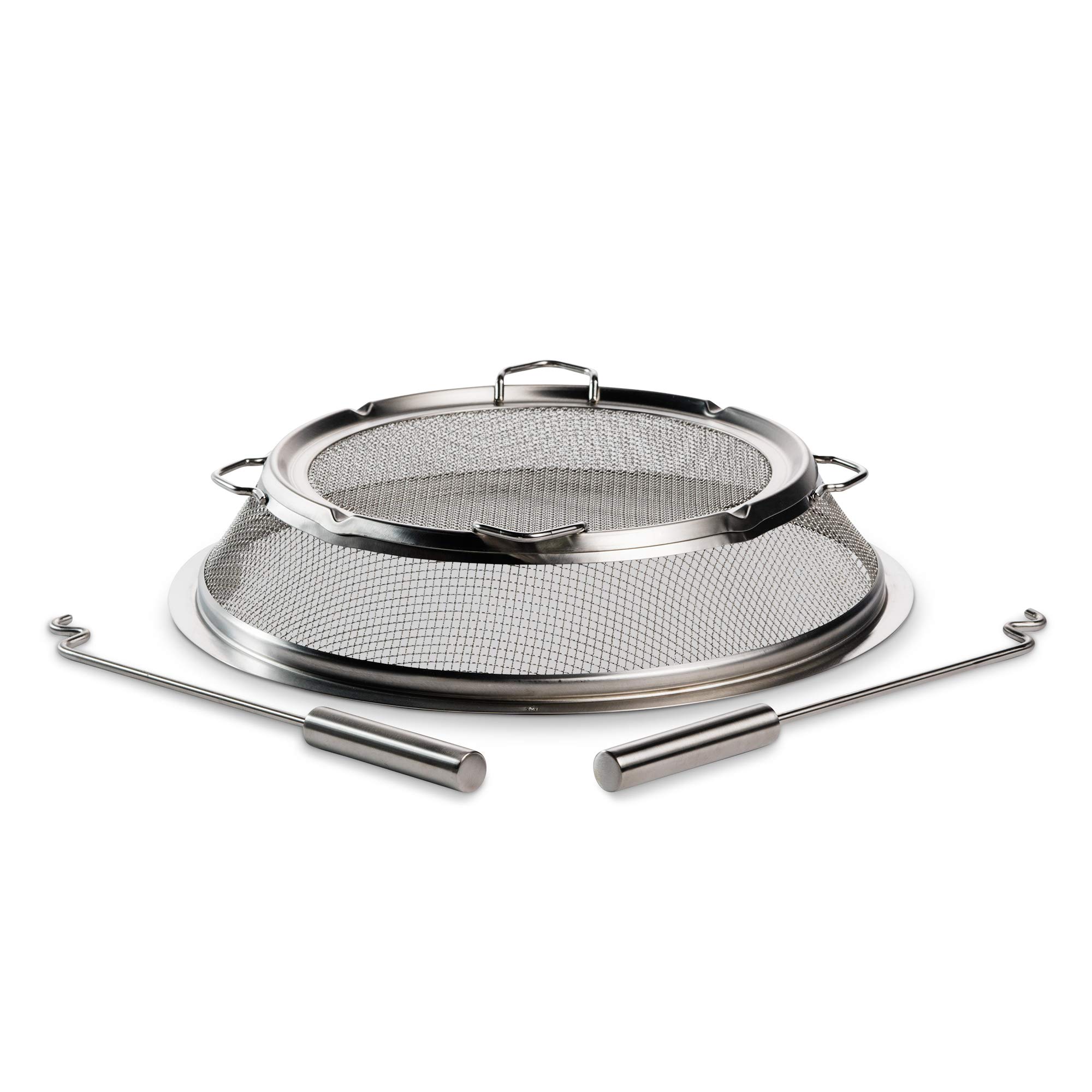 Solo Stove Bonfire Shield - Durable Stainless Steel Spark Protector ...