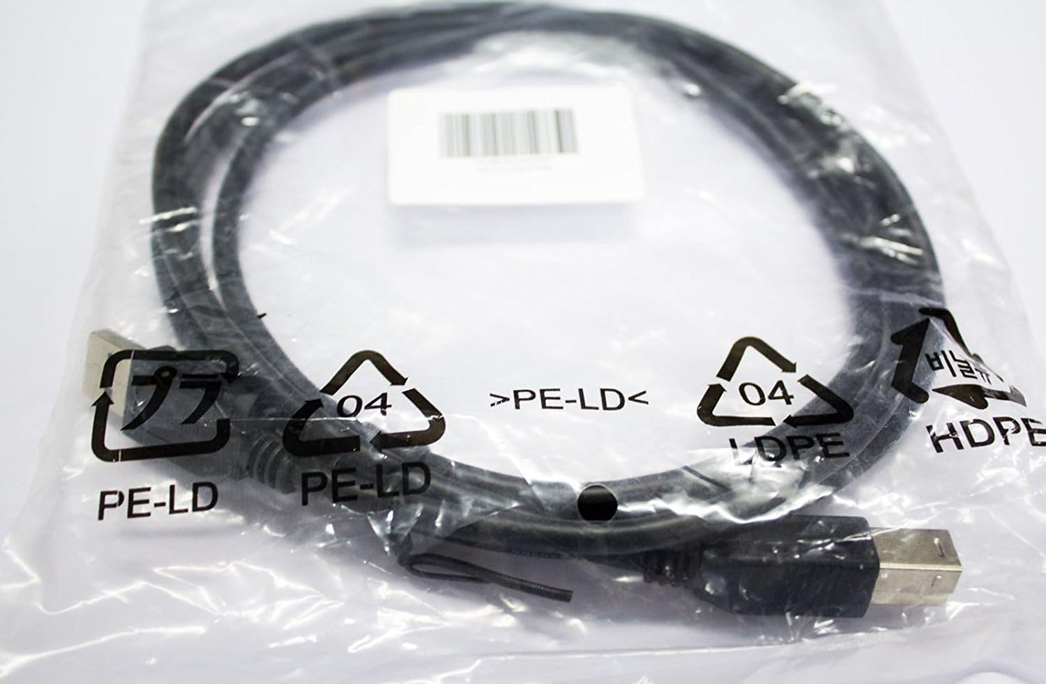 Amazon.com: BIN Amphenol 6' USB/Printer A/B E326508 AWM 2725 30V Cable ...