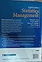 Buy Statistics for Management | Eighth Edition | By Pearson Book Online ...