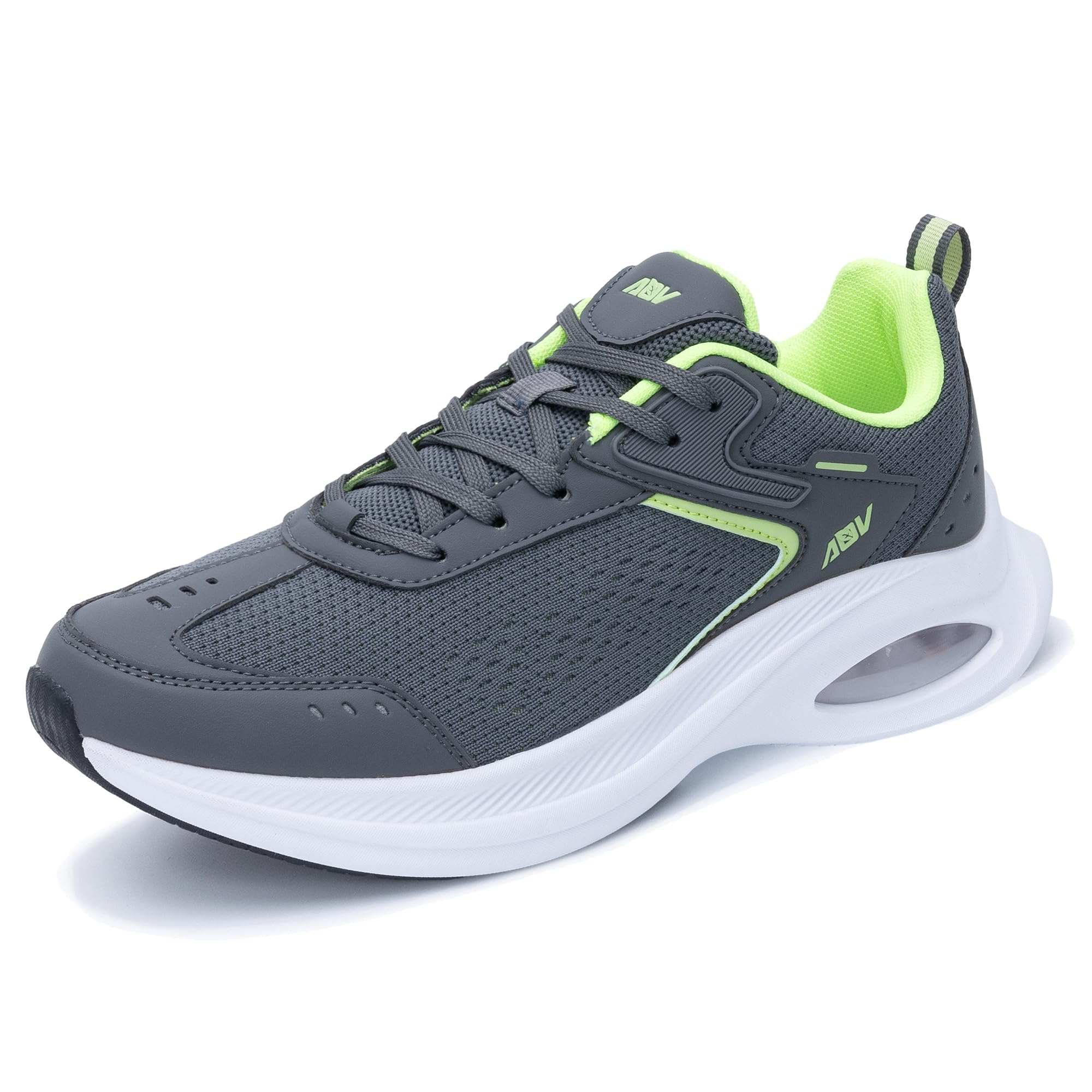 AOV Mens Walking Shoes with Arch Support Air Athletic Running Shoes ...