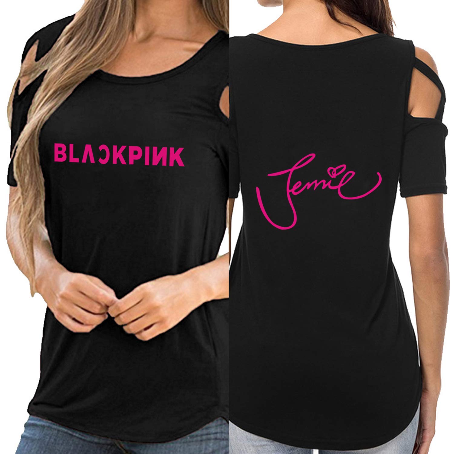 Buy KPOP Blackpink Merchandise Blackpink Shirt Lisa Jennie Jisoo Rose buy-kpop-blackpink-merchandise-blackpink-shirt-lisa-jennie-jisoo-rose