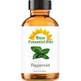 Amazon.com: Sun Essential Oils 2oz - Peppermint Essential Oil Drops for ...
