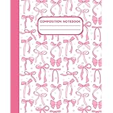 Amazon.com: Composition Notebook College Ruled: Coquette Aesthetic ...