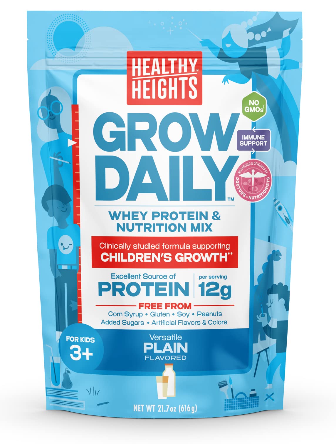 Mua Healthy Height Grow Daily Protein Powder (Plain) - Developed by ...