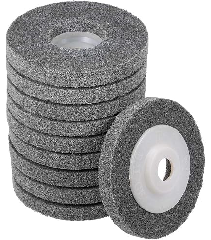 Buffing Compound 18-Piece 4" Wool Felt Polishing Wheel Kit With s Green ...