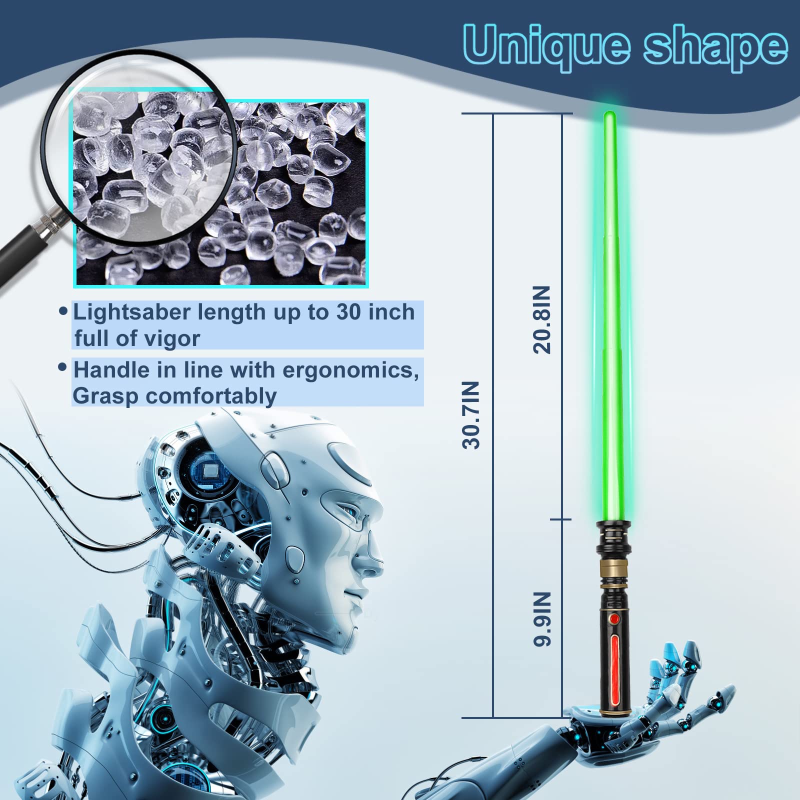 Mua Light Up Saber,3 Pack Lightsabers, Light Sabers for Kids with FX ...