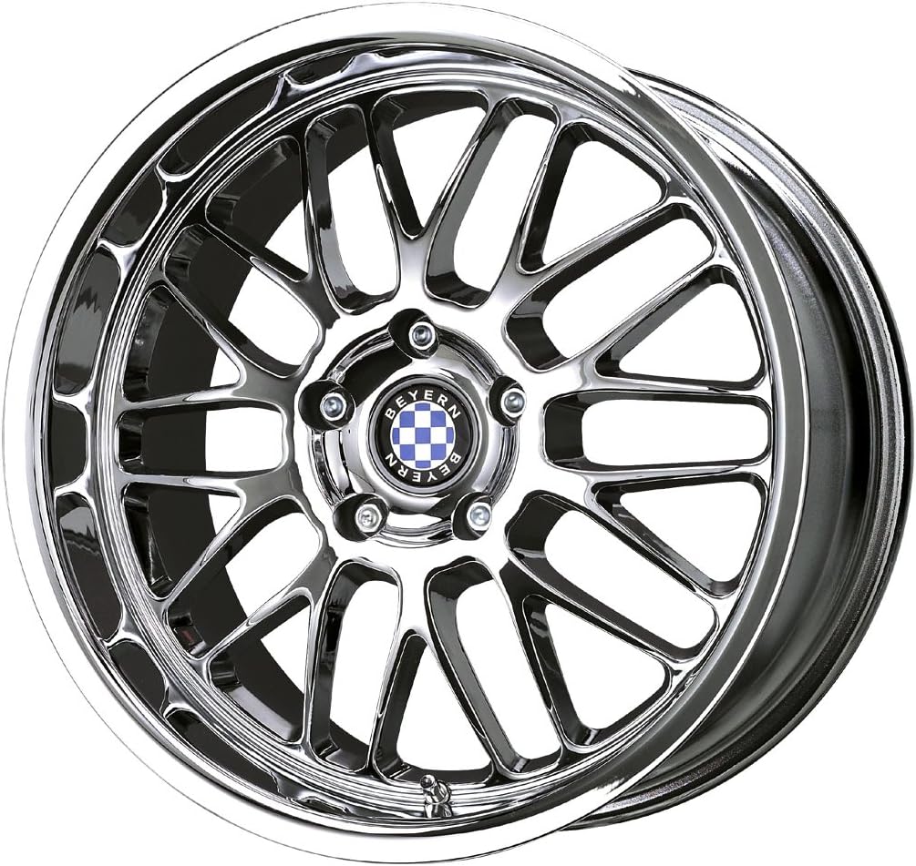Amazon.com: Beyern Mesh Chrome Wheel (18x9.5"/5x120mm): Automotive