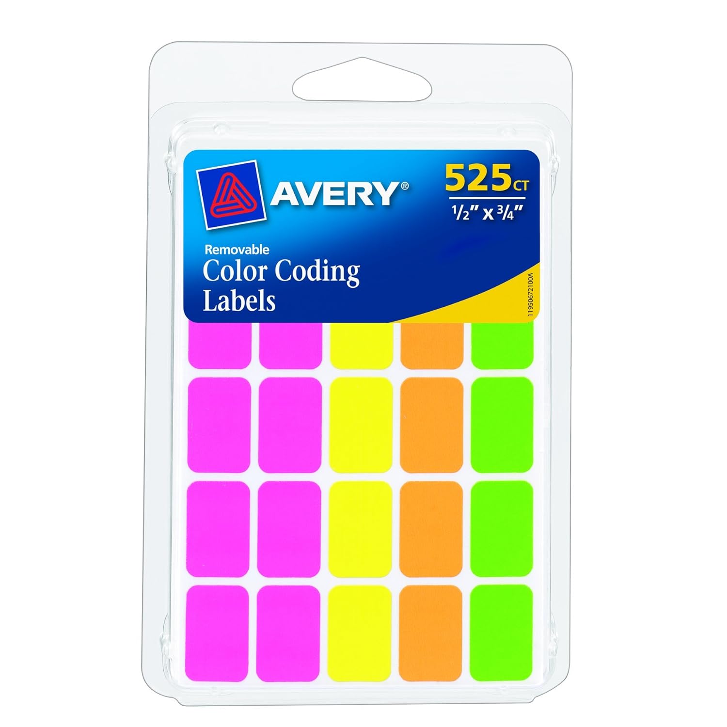 Avery Color Coding Labels 525ct On Sale For 1 68 Reg 3 95 