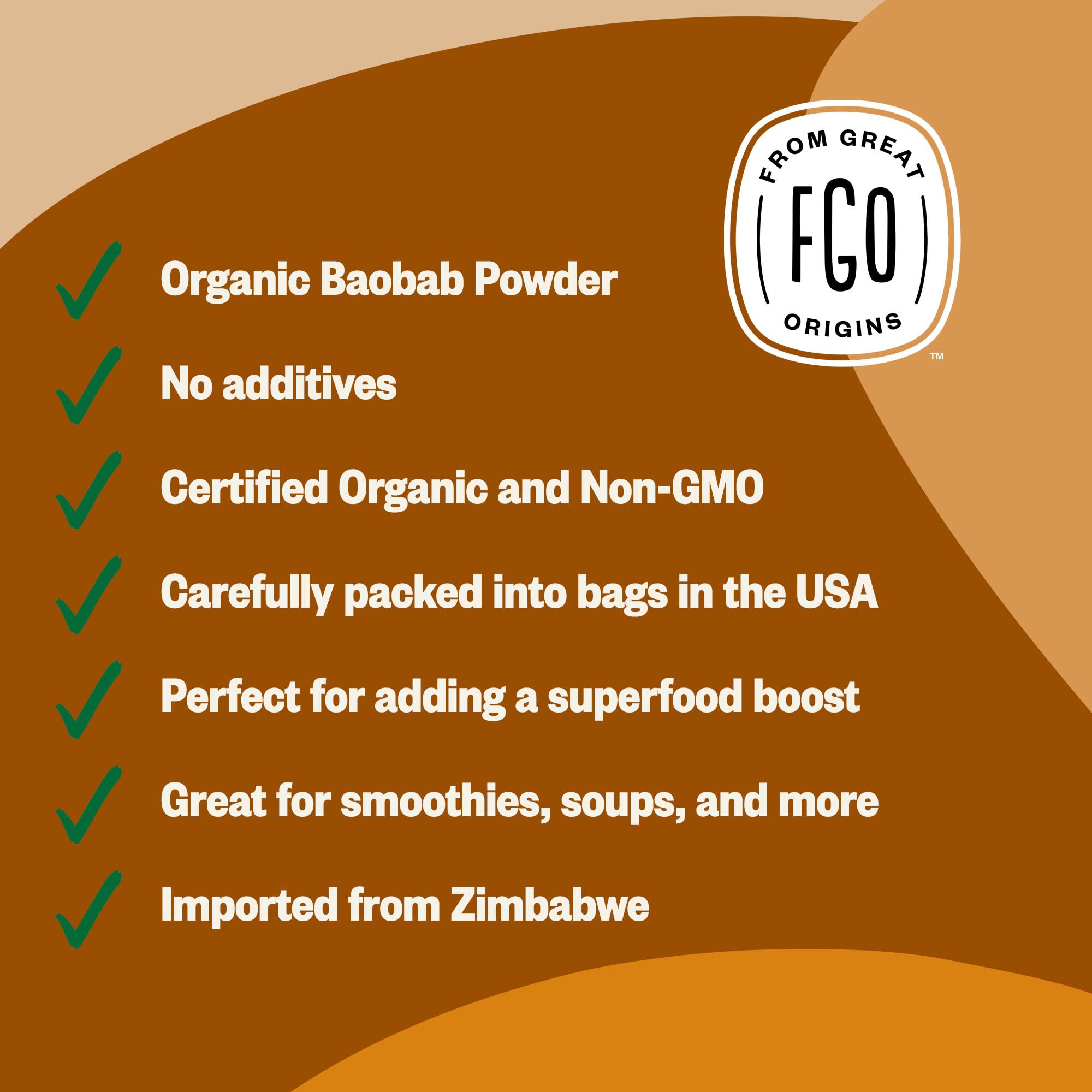 Mua Organic Baobab Powder, from Zimbabwe, 12oz (Pack of 1) trên Amazon ...