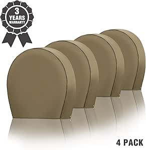 Kohree Tire Covers for RV Set of 4 Waterproof RV Wheel Cover Oxford ...