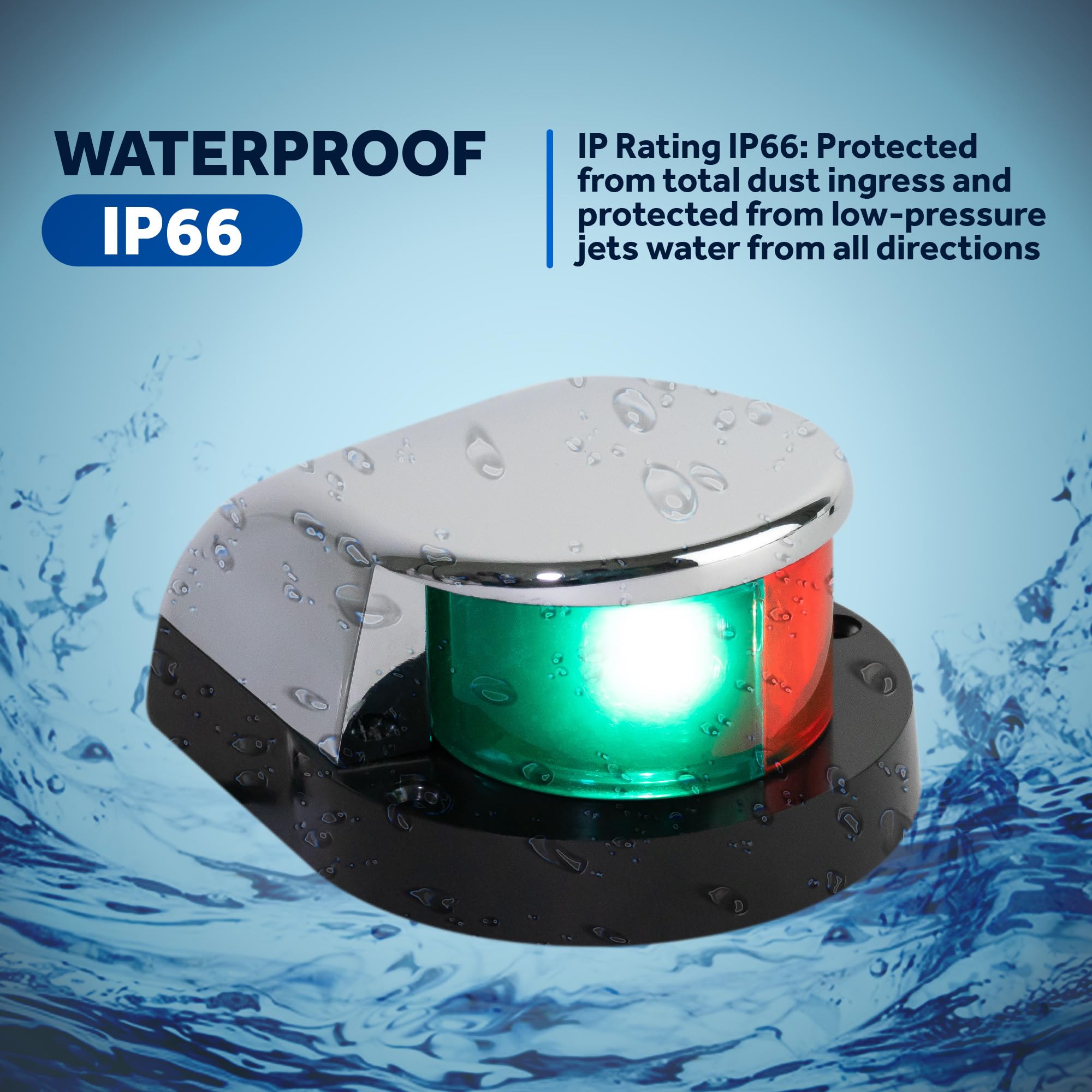 Mua Five Oceans Boat Navigation Lights, LED Bow Light, Boat Navigation ...