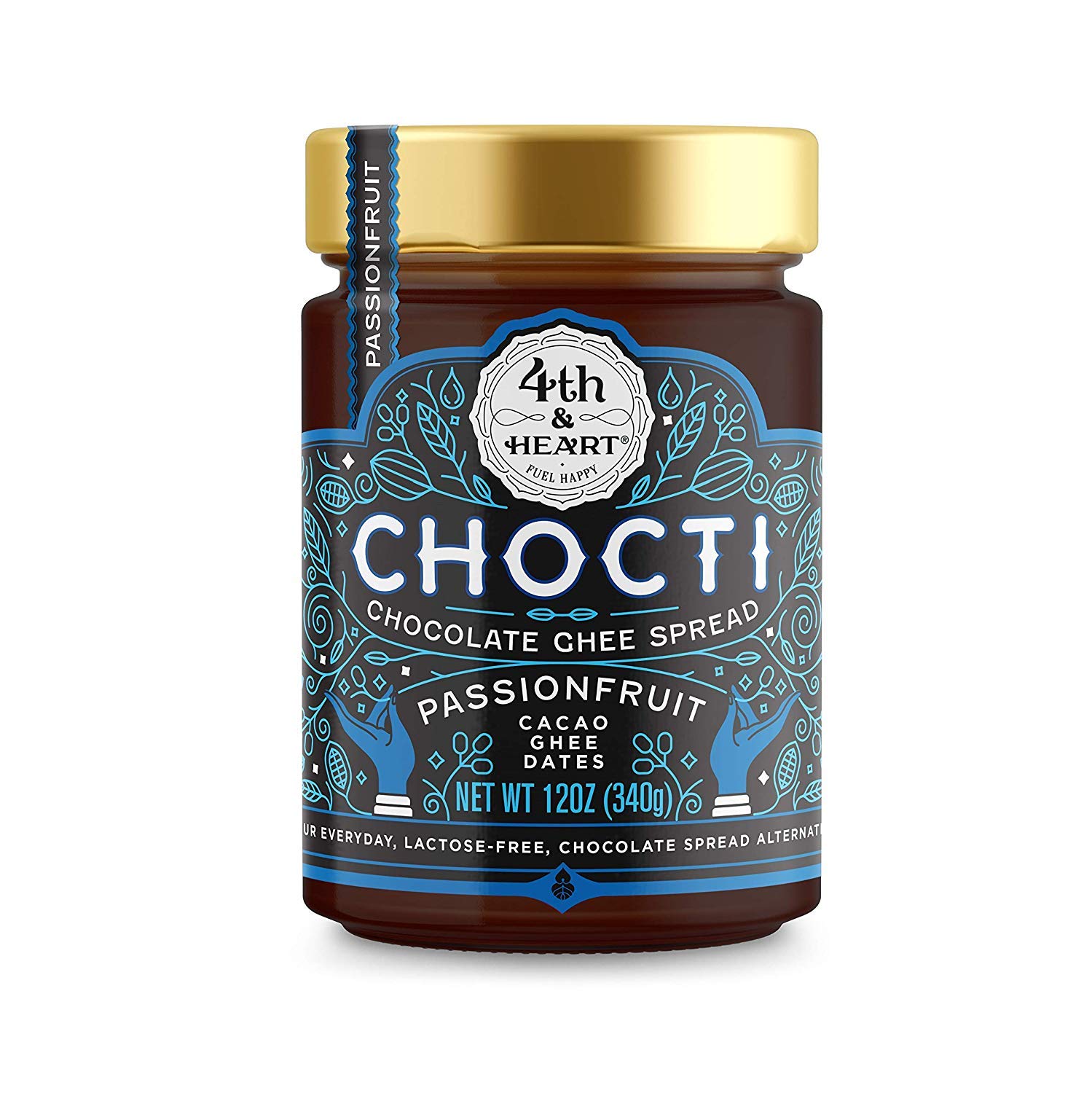 Amazon.com : Chocti Chocolate Coffee Ghee Cacao Spread by 4th and Heart ...