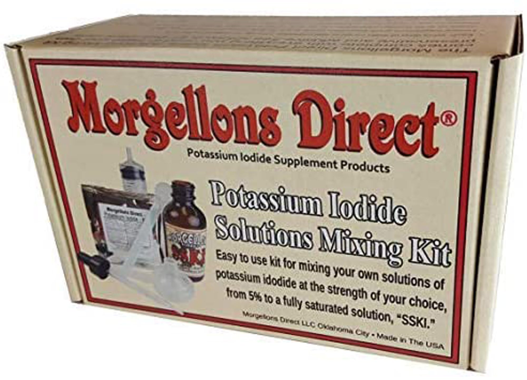 Mua Morgellons Direct SSKI Iodine Potassium Iodide Solutions Mixing Kit ...