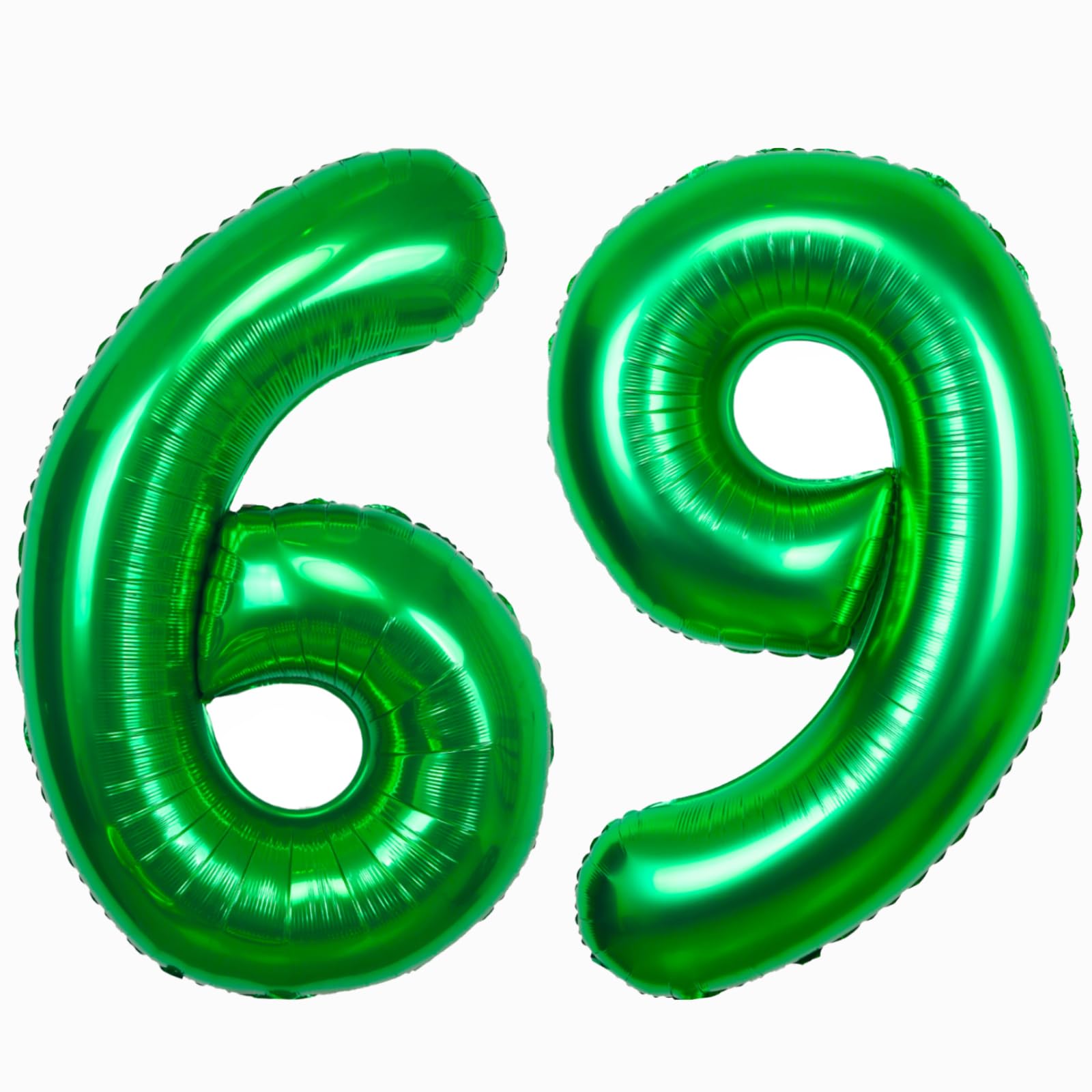Mua Green Number 69 Balloons 40" Foil Number Balloon 69th Birthday ...