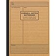 Cornell Notes Notebook: Large 8.5” x 11” Note Taking Cornell Paper ...