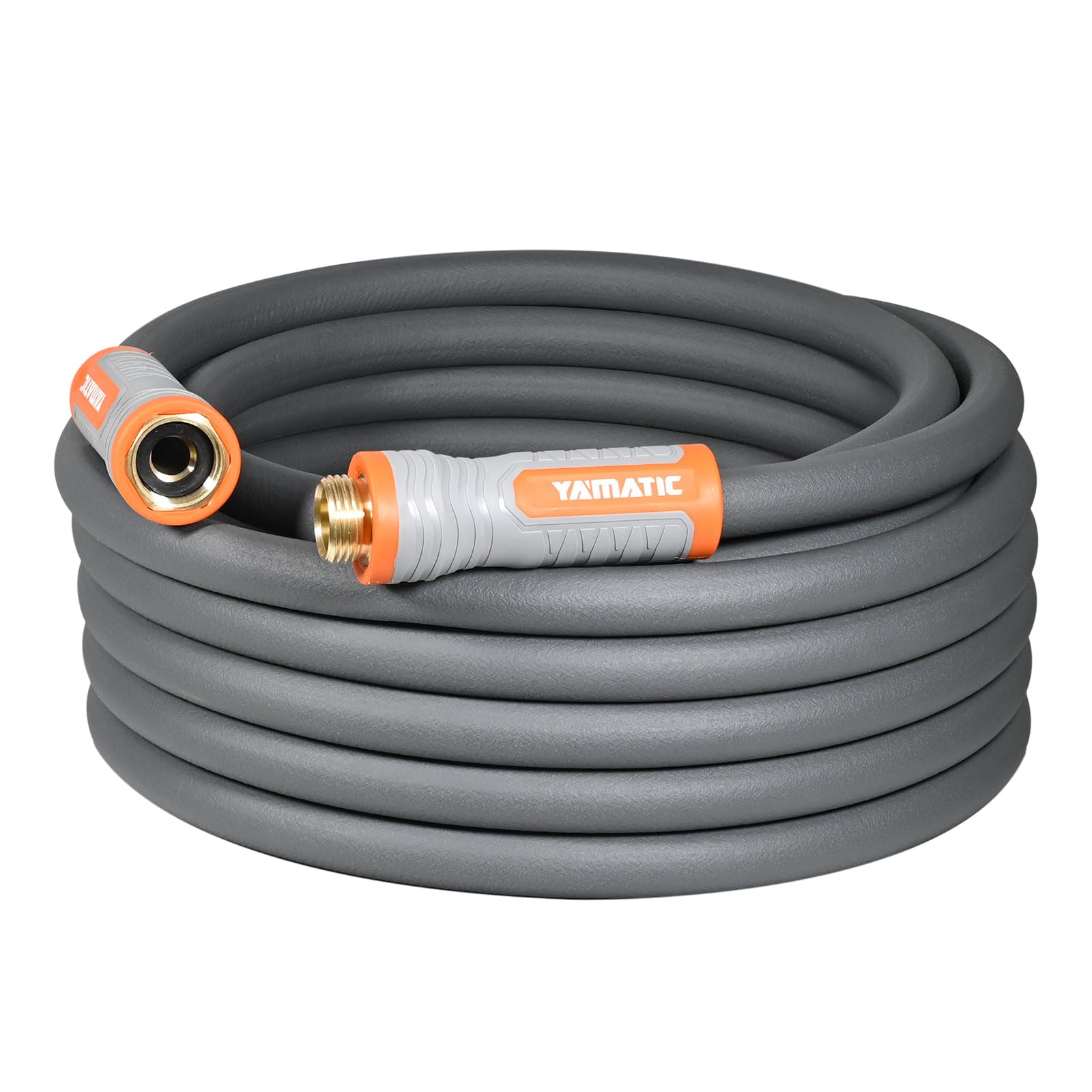 YAMATIC Heavy Duty Garden Hose 5/8 in x 30 ft with Swivel Handle, Super ...