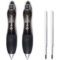 Amazon.com : Fat Heavy Weighted Pens | Set of Two Super Big Pens ...