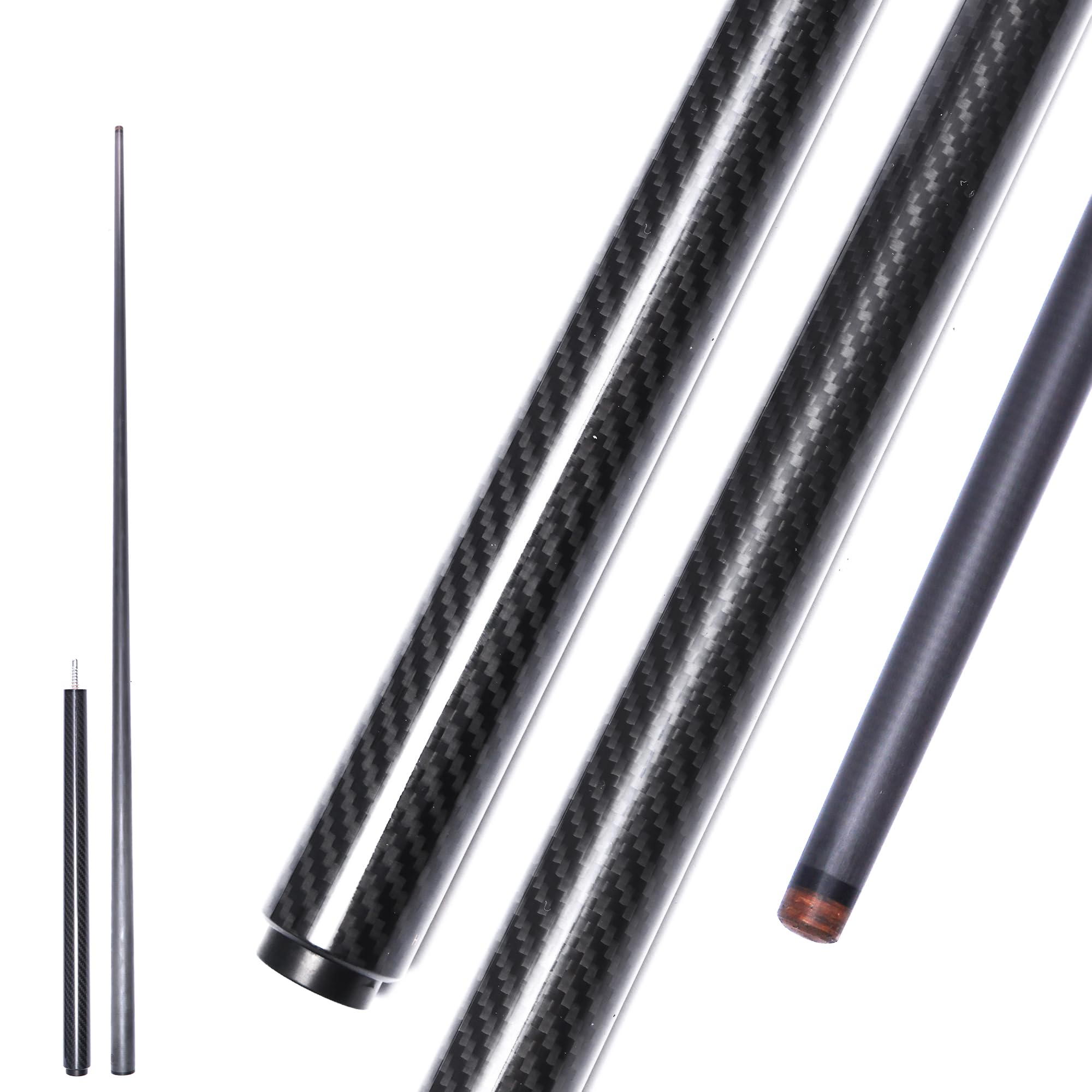 Mua KHEALING Billiard Cue Carbon 3/4 Jointed Pool Cue Multi-layer Pig ...