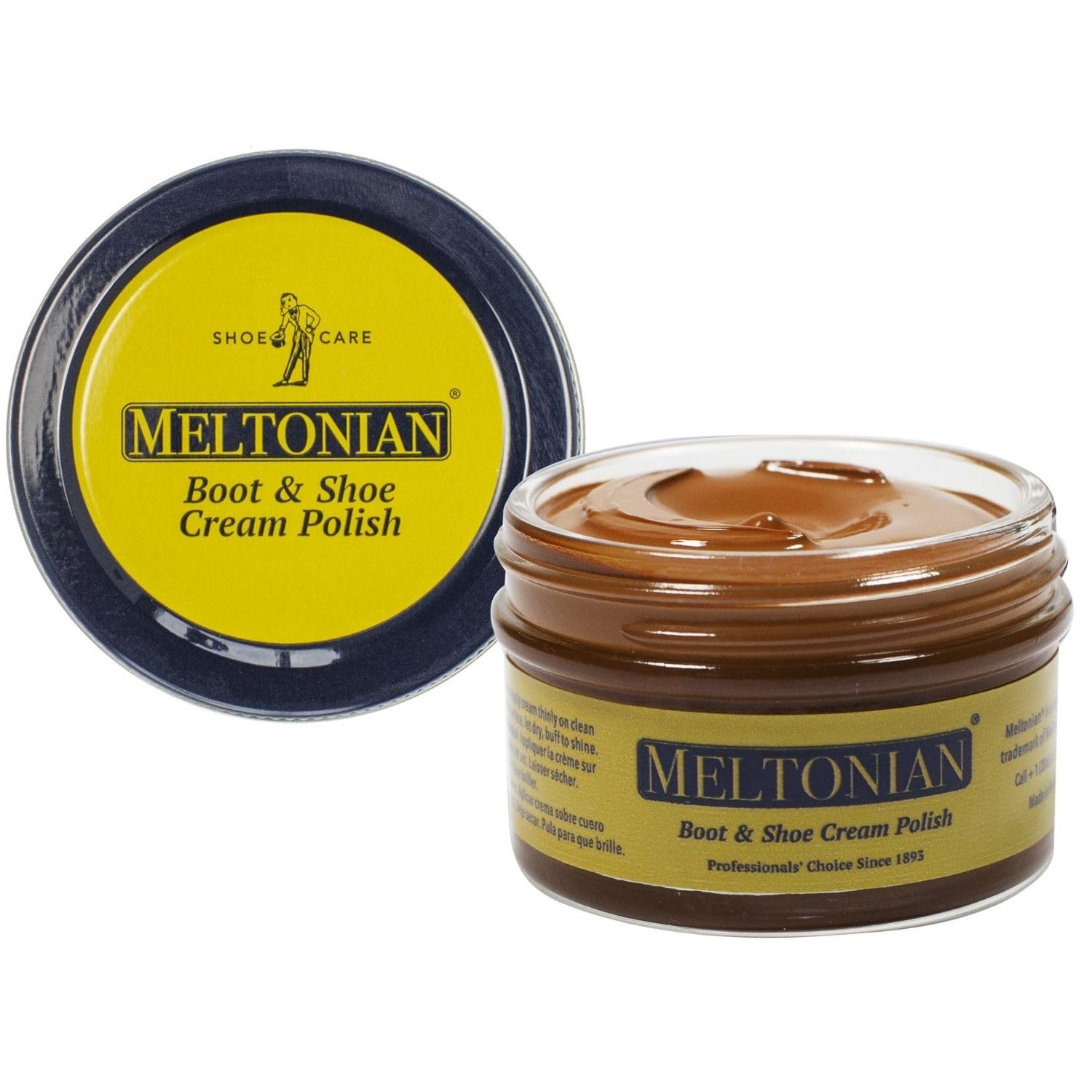 Meltonian Cream Shoe Polish - Boot Polish, Leather Shoe Polish Oil ...