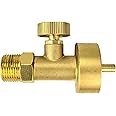 Amazon.com: SÜA - Propane Adaptor with Valve - CGA-600 (1 Lb or 14.1 Oz ...