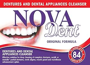 Novadent Original | Dentures and dental appliances cleanser | 3 months ...