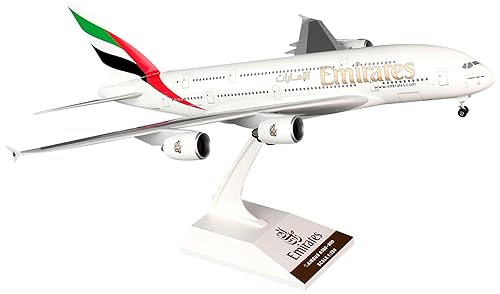 Daron Skymarks Emirates A380-800 Airplane Model Building Kit with Gear ...