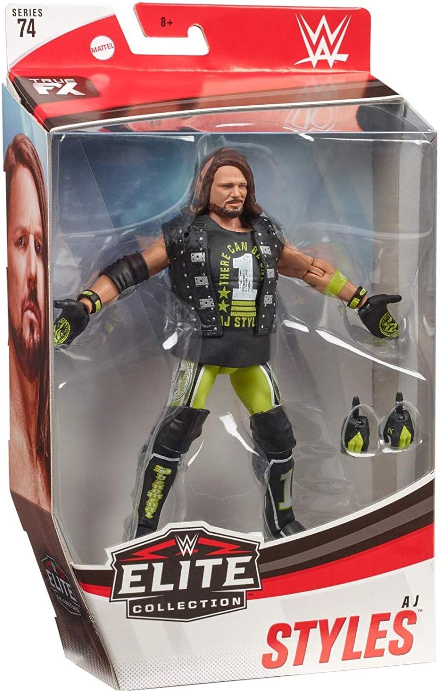 AJ Styles – Elite 74 – WWE Action Figure – BigaMart