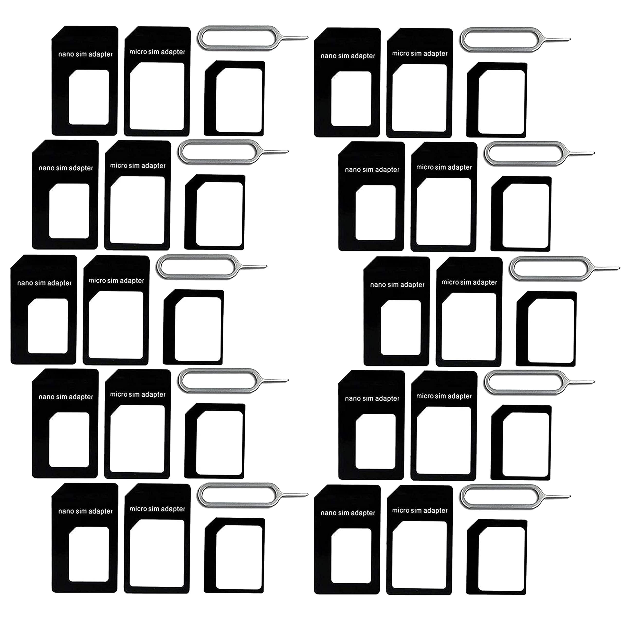Mua New Nano and Micro Sim Adapter with Eject Pin Needle - 10 Pack trên ...