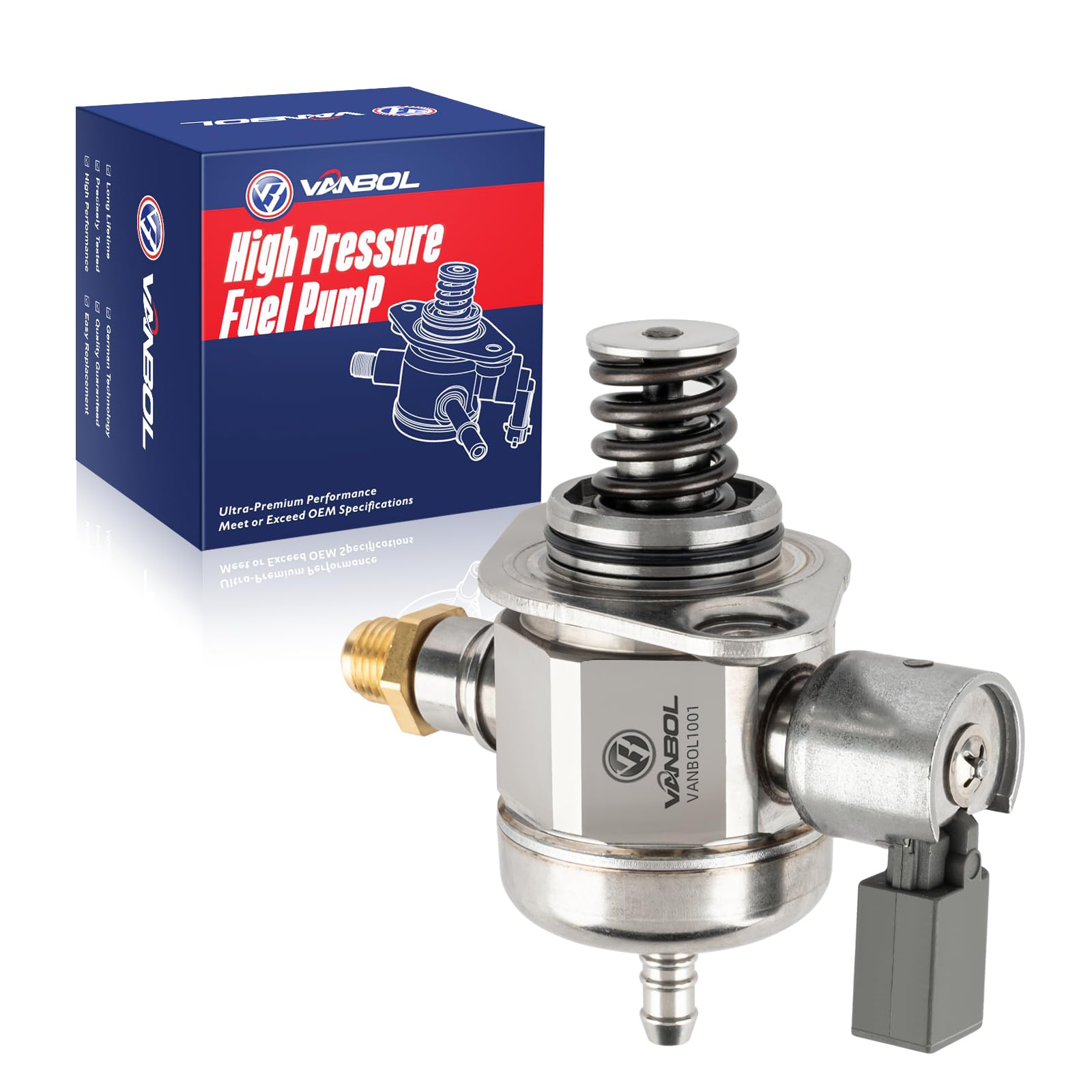 VANBOL High Pressure Fuel Pump Compatible with Audi A3 Q3 TT TTS ...
