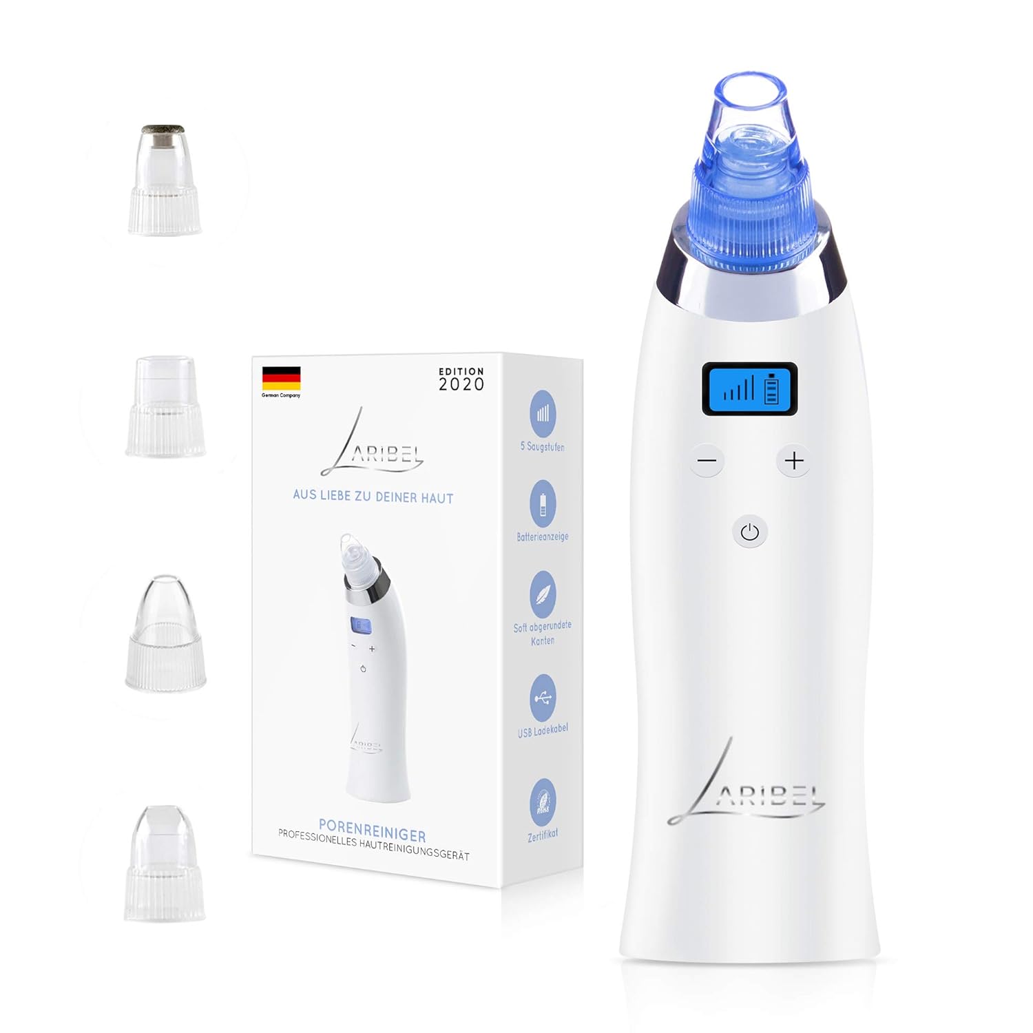 NEU! LARIBEL Professioneller Porenreiniger Mikrodermabrasion Blackhead ...