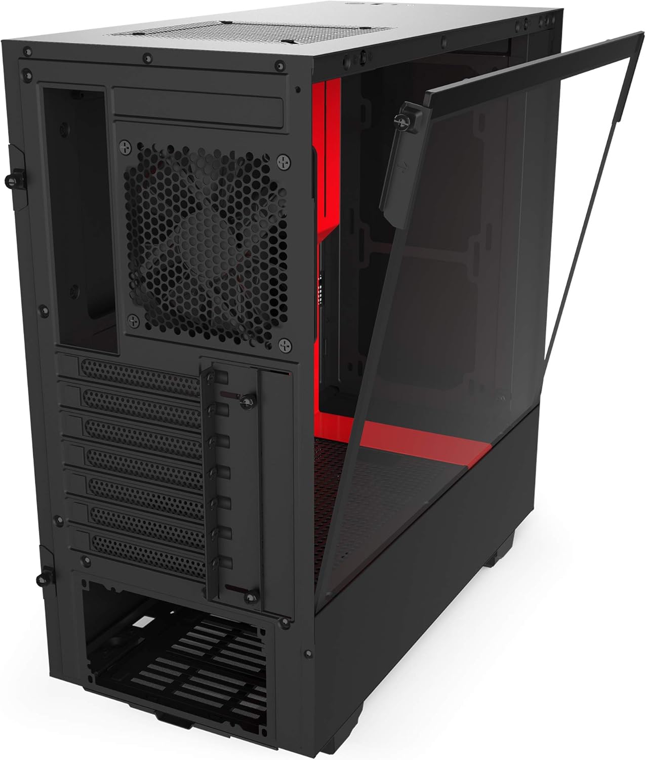 NZXT H510, Compact ATX Mid-Tower PC Gaming Case, Front I/O USB Type-C ...