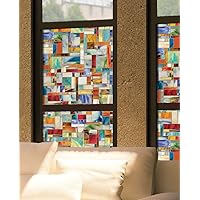 Amazon.com: Artscape Terrazzo Window Film 24" X 36" : Home & Kitchen