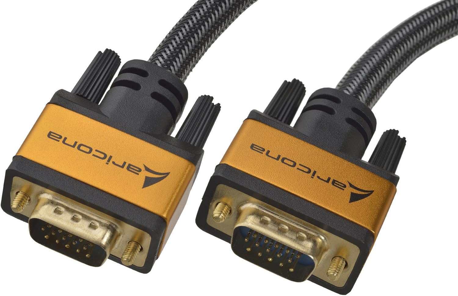 Aricona VGA Kabel - 2m - VGA auf VGA Kabel 15 polig: Amazon.de: Elektronik