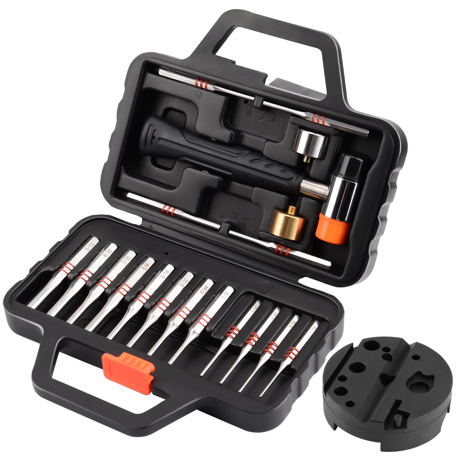 Pridefend Punch Set, Roll Pin Punch Set Made of Solid Material ...