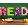 Amazon.com: GreenPine Classroom Decorations Reading Poster for Teacher ...