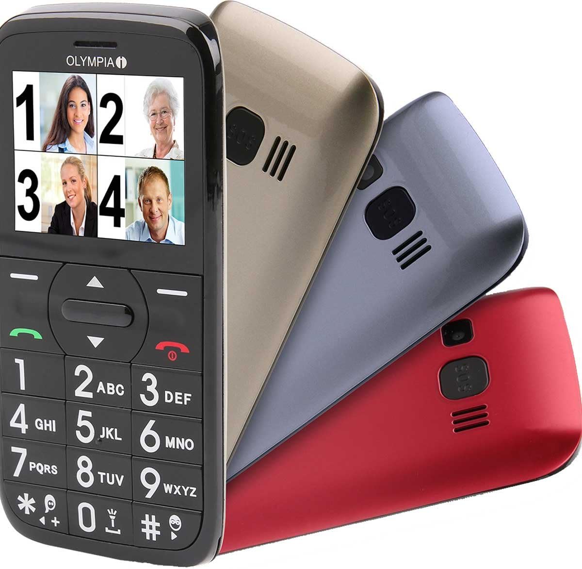 Olympia Happy Senioren Komfort Mobiltelefon mit: Amazon.de: Elektronik